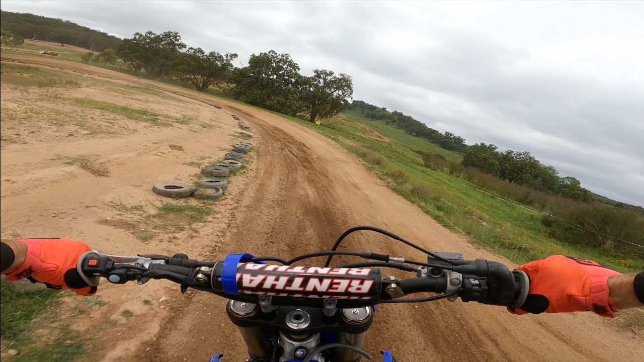 RAW 22 YZ250F GoPro - Louee MX Track - YouTube