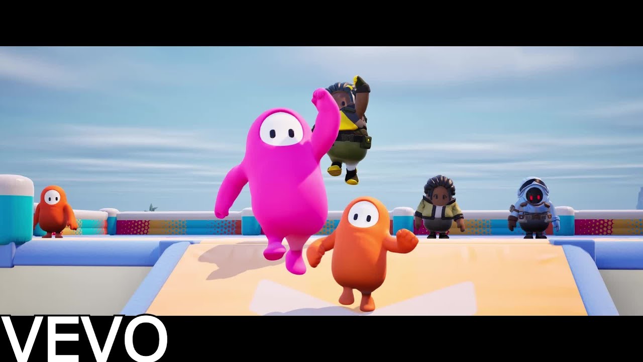 Fortnite - Fall Guys (Official Fortnite Music Video) Where We Fallin ...