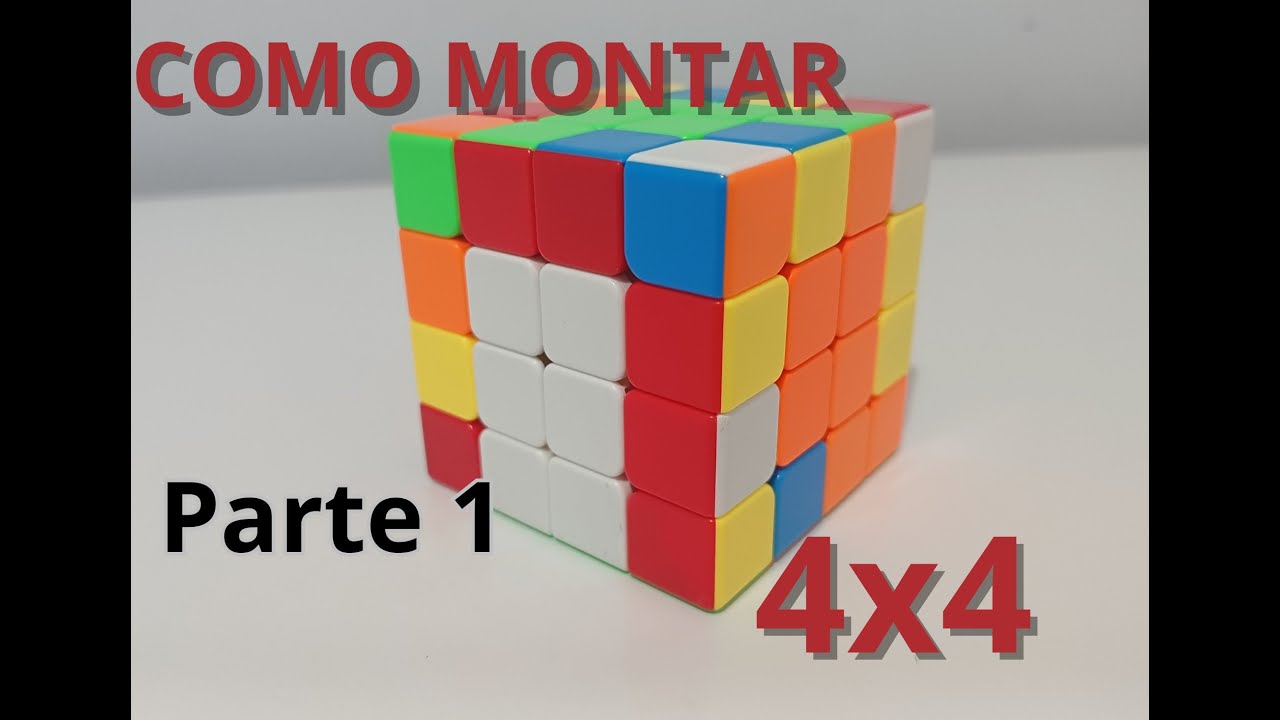 Como resolver o cubo mágico 4x4 - parte 1 - YouTube