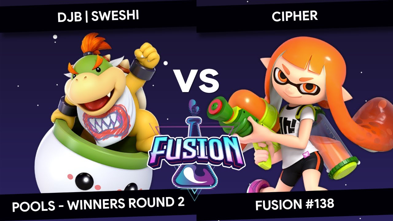 Fusion #138 - Sweshi (Bowser Jr.) vs Cipher (Inkling) - Pools - Winners ...