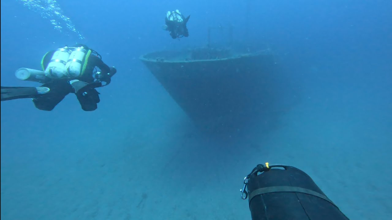 Echoes of War: Tec Diving Malta's WWII Shipwrecks - YouTube