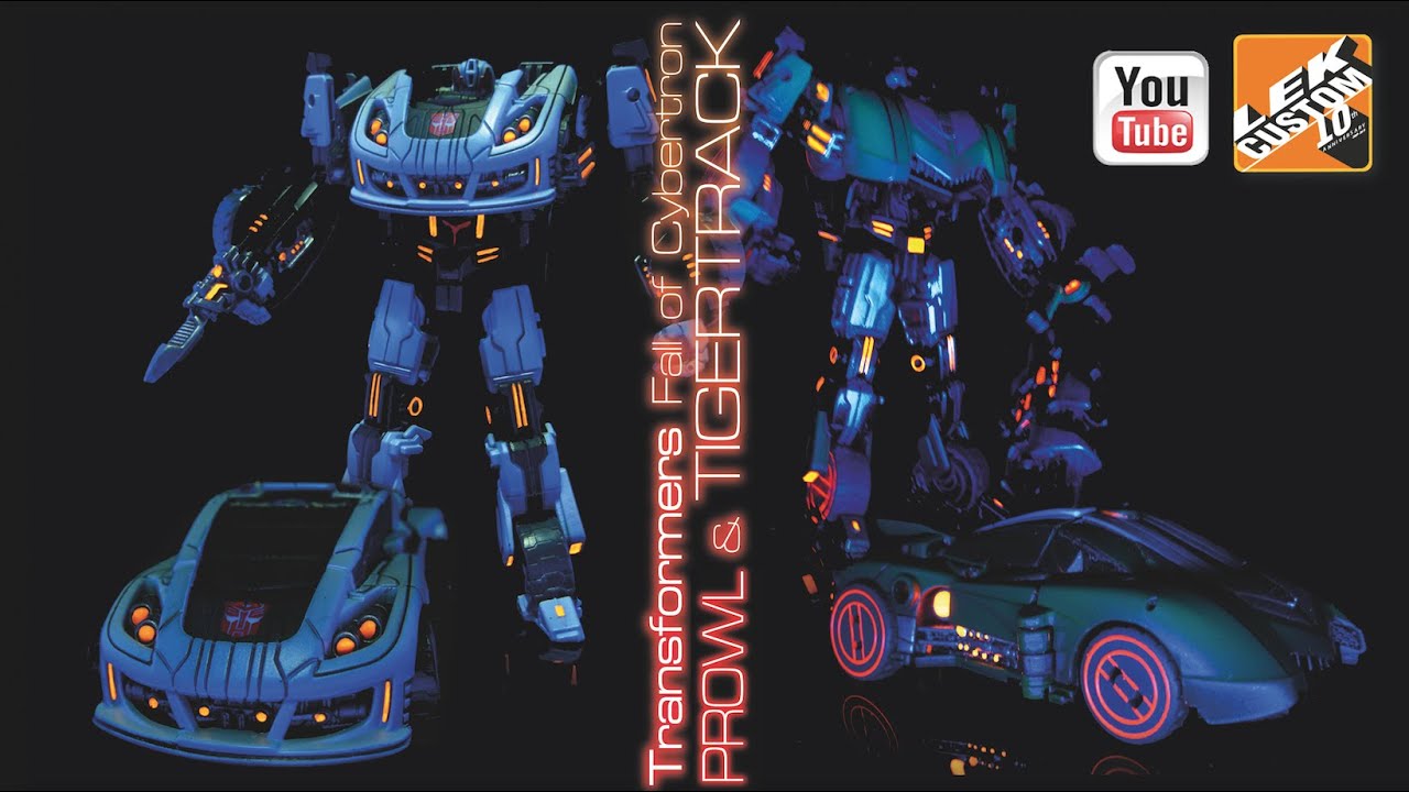 Custom Transformers PROWL & TIGERTRACK Fall of Cybertron FOC Deluxe ...