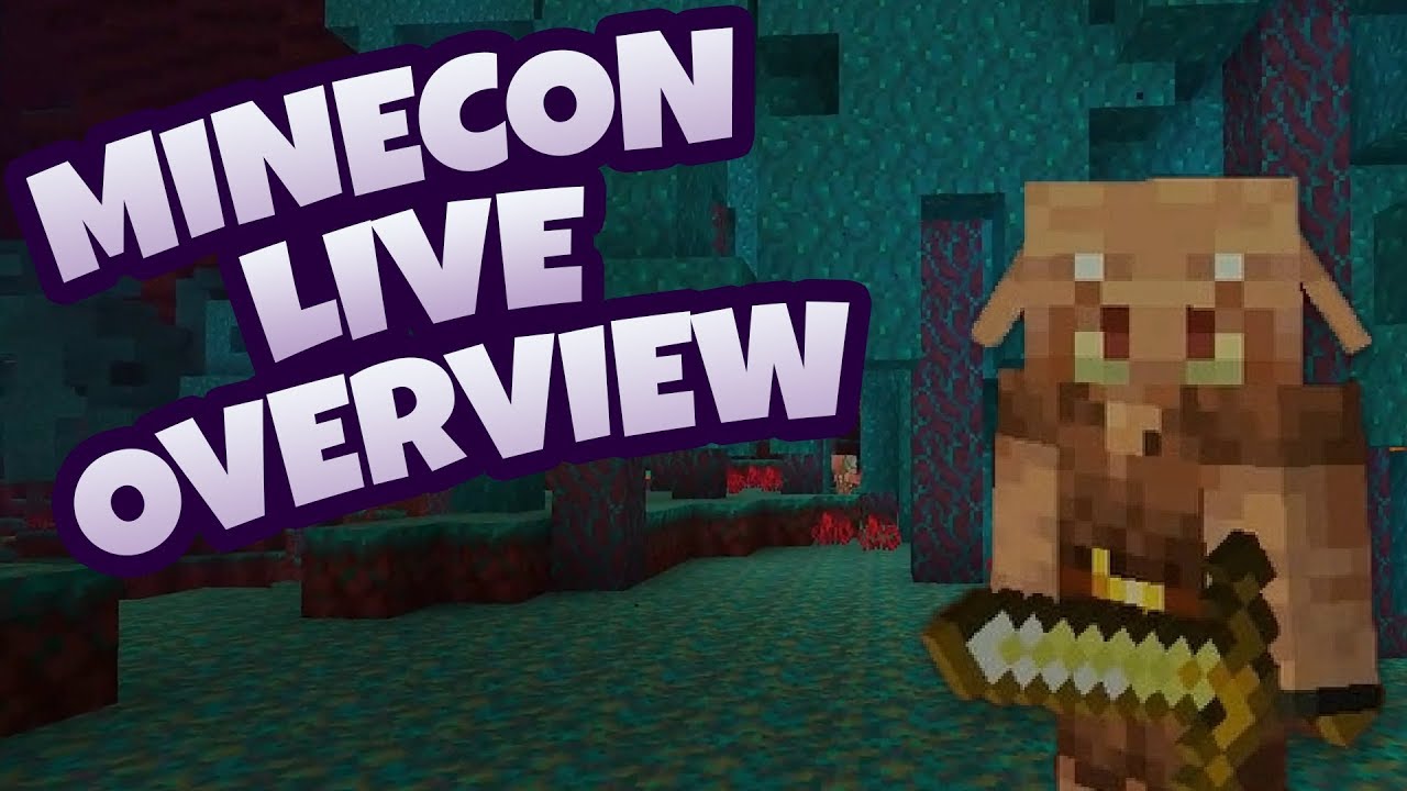 Minecon Live Overview - The Nether Update | Minecraft 1.15/1.16 - YouTube