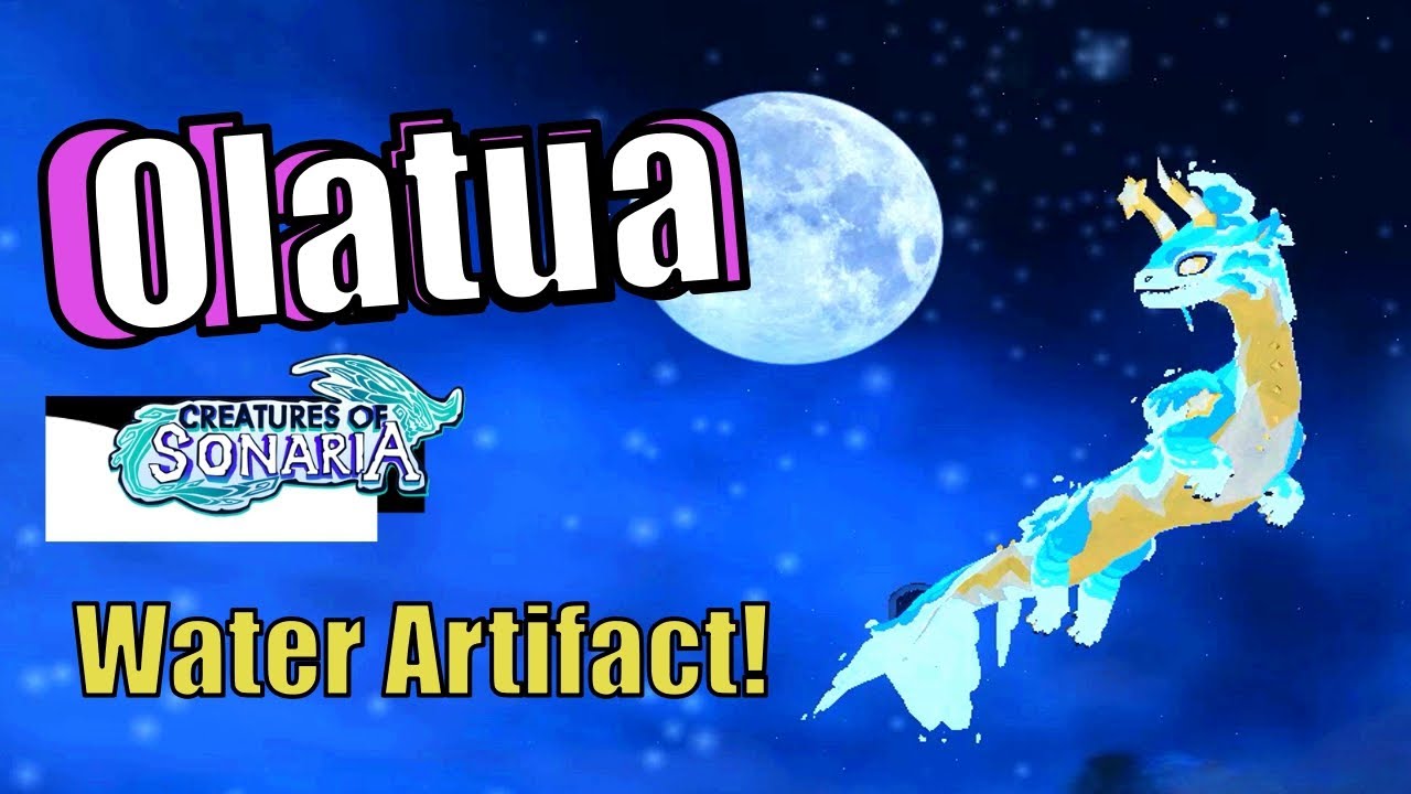 Olatua! Water Artifact! creatures of sonaria - YouTube