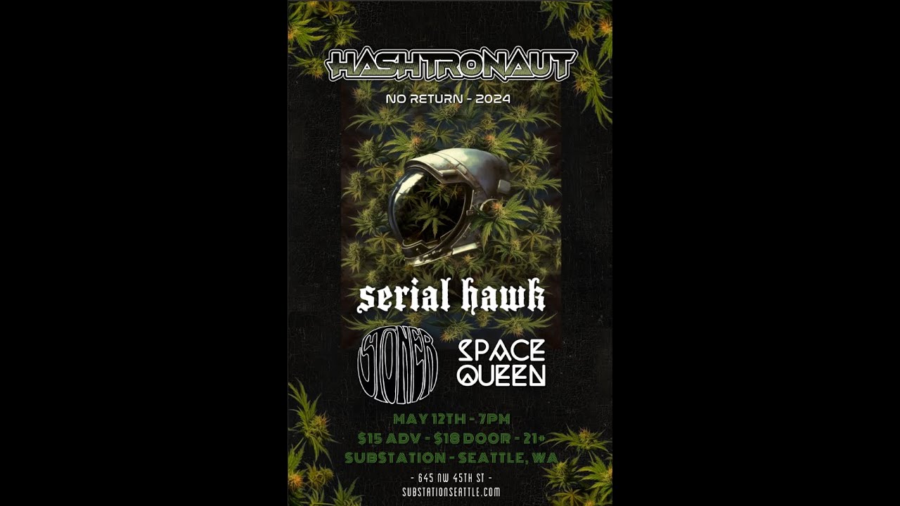 Brief concert review - Serial Hawk / Hashtronaut / Stoner / Space queen ...