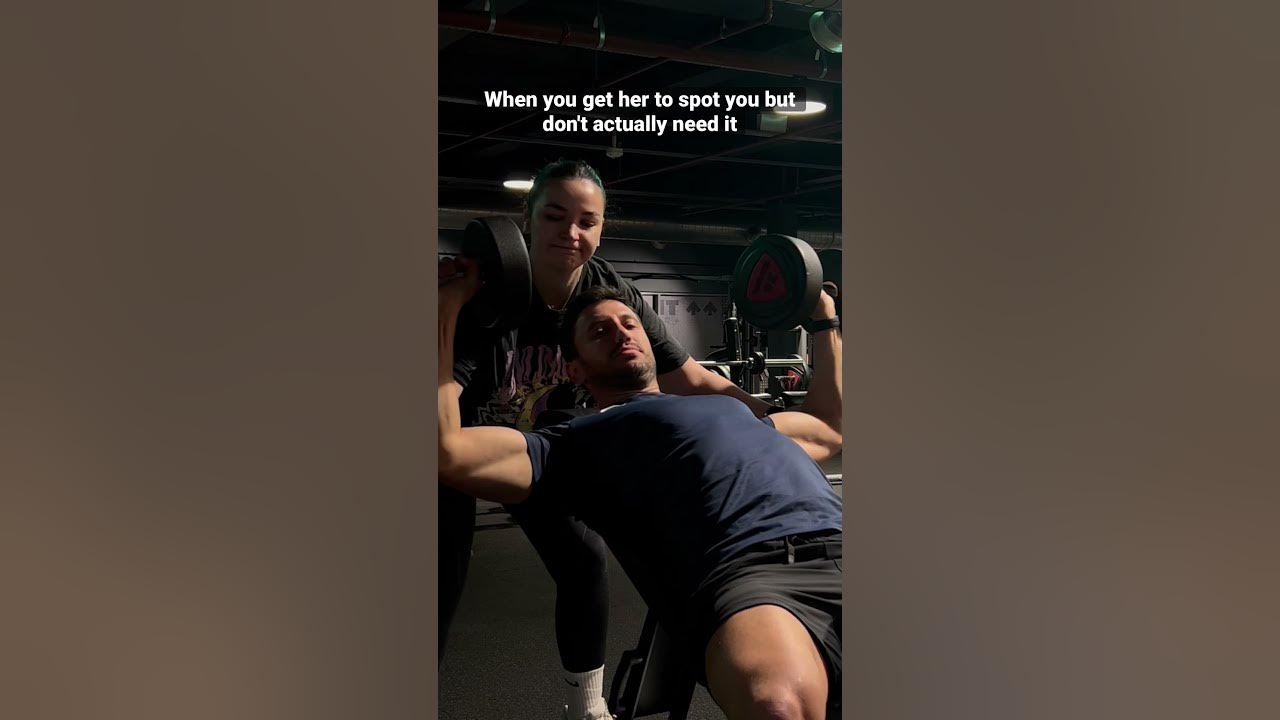 Pov I Asked My Gym Crush To Spot Me Shorts Gym Fitness Youtube