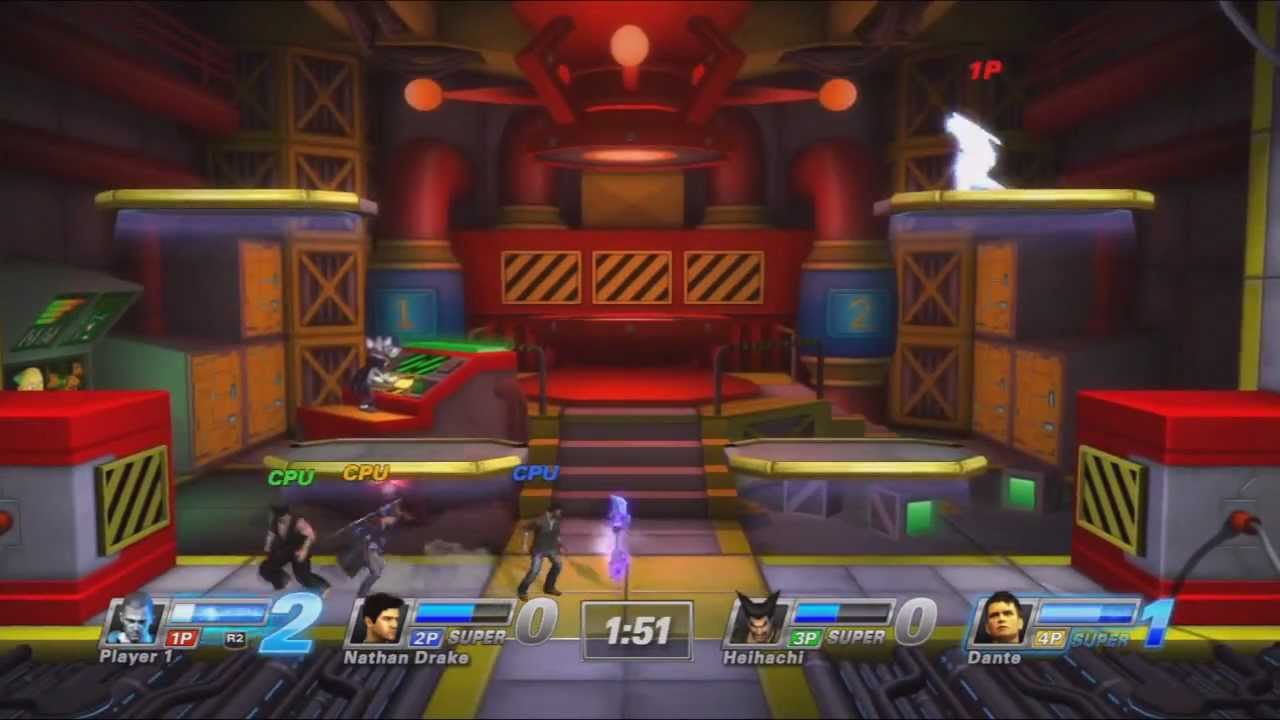 Playstation All-Stars Battle Royale Cole All-Star playthrough - YouTube