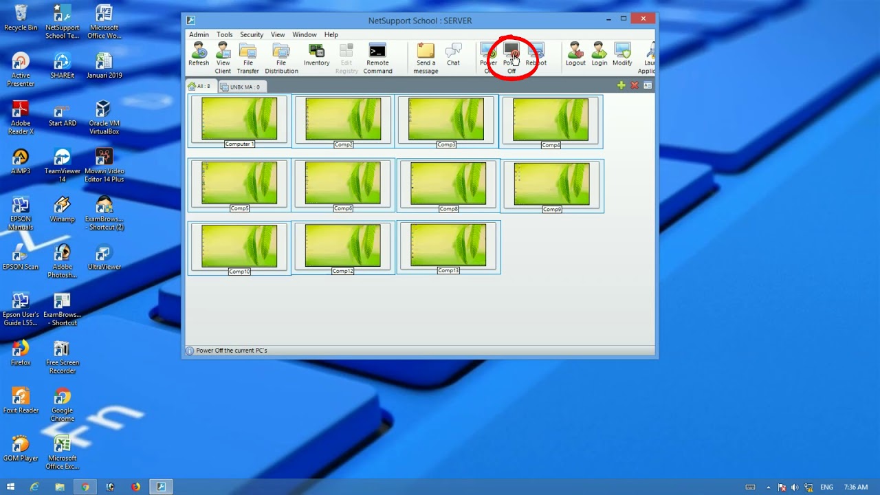 Cara Menghidupkan Komputer Client dari Komputer Server - YouTube