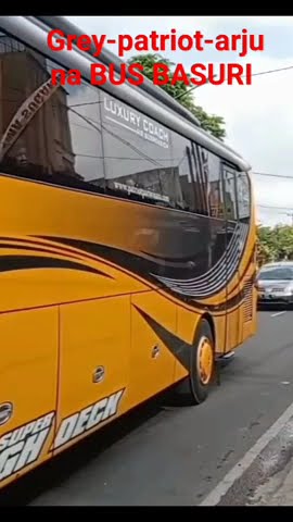 Patriot Bus Basuri dan Arjuna bus - YouTube