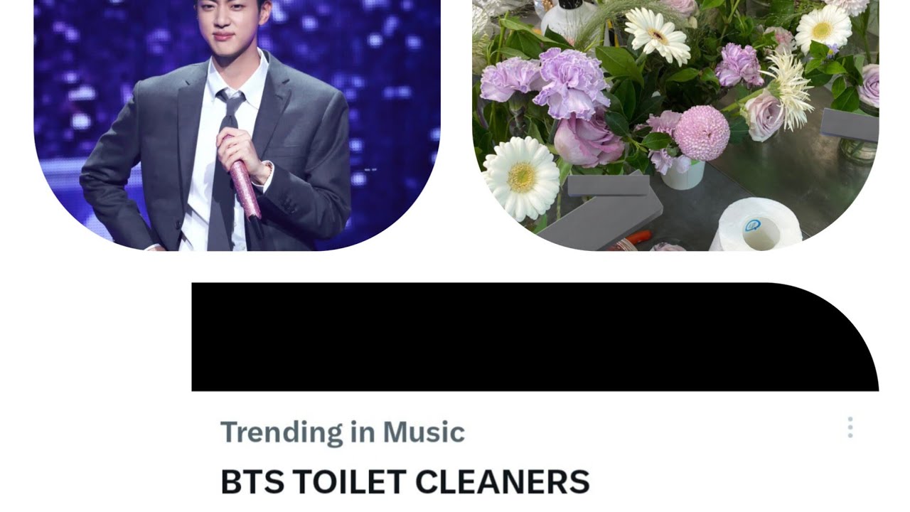 Jin Gave Army special Gift And Blink Trend Bts Are Toilet Cleaner - YouTube