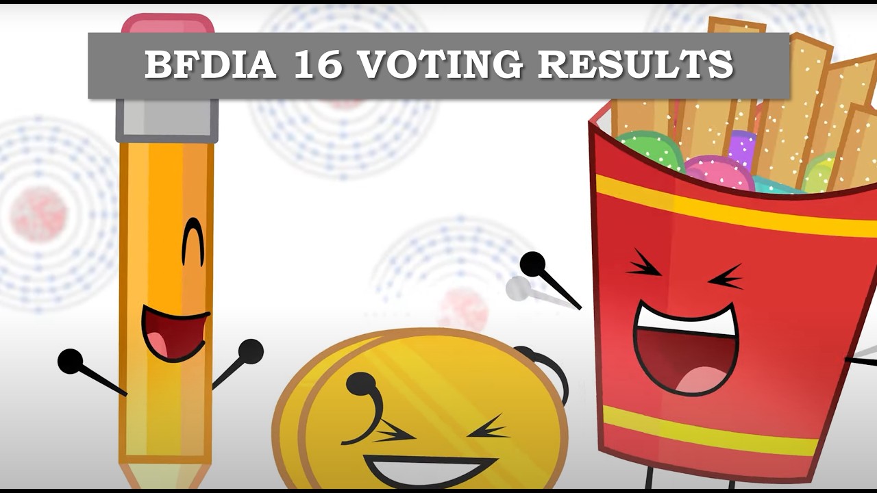 BFDIA 16 Voting Results (24 hours in) - YouTube