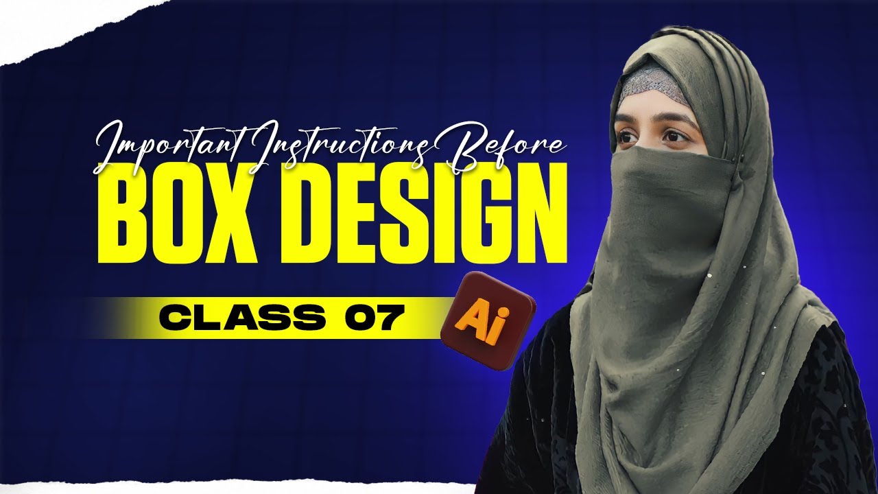 Important Instructions Before Box Design In Adobe Illustrator | Class 7 ...