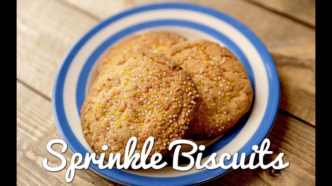 KIDS PARTY RECIPES | Sprinkle Biscuits - YouTube