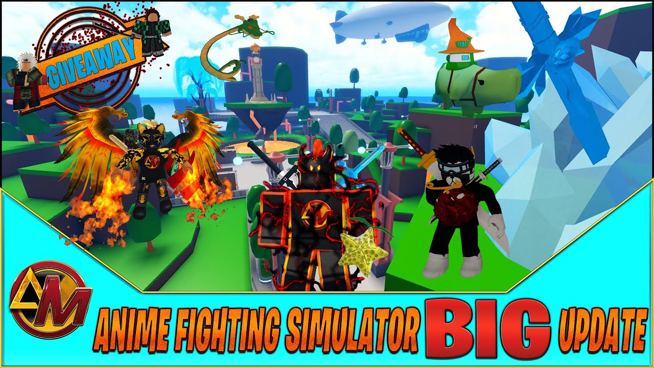 (GIVEAWAY)Anime Fighting Simulator! BIG UPDATE (Tournaments, 4th ...