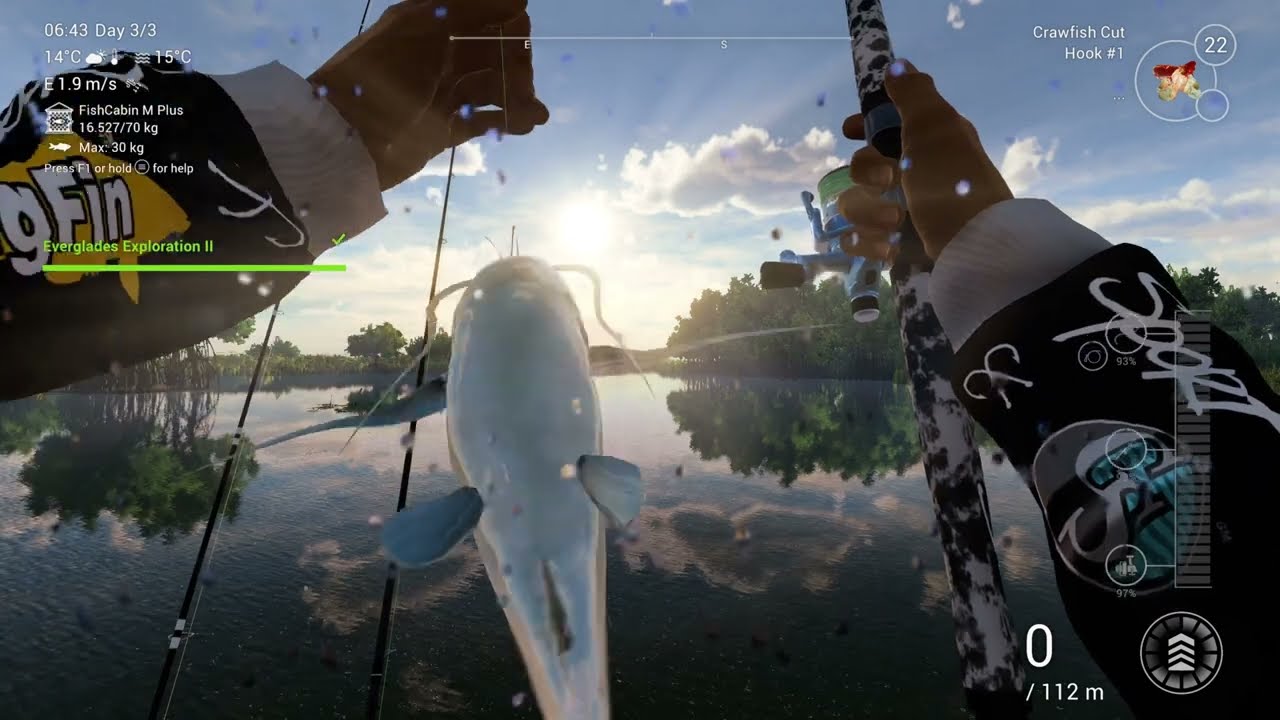 Channel Catfish, Bowfin, Gafftopsail Catfish, Everglades Exploration II, Fishing Planet pc - YouTube