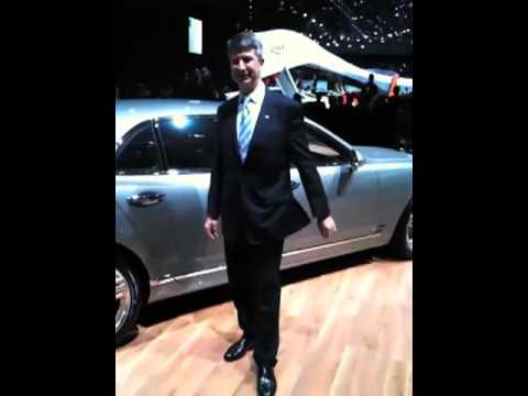 Jean Jennings at the 2011 Geneva Motor Show