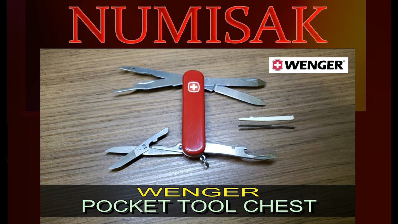 CONHEÇA O WENGER POCKET TOOL CHEST - YouTube