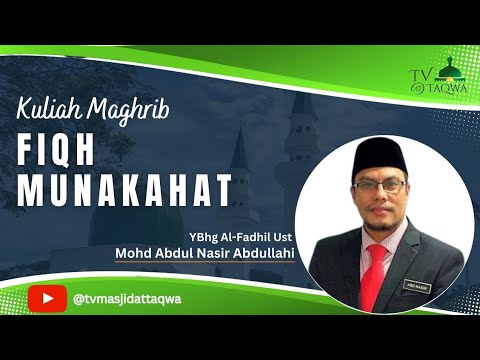 Fiqh Munakahat: "Bab Perkahwinan - Hukum Ila' dan Zihar - Ust Mohd ...