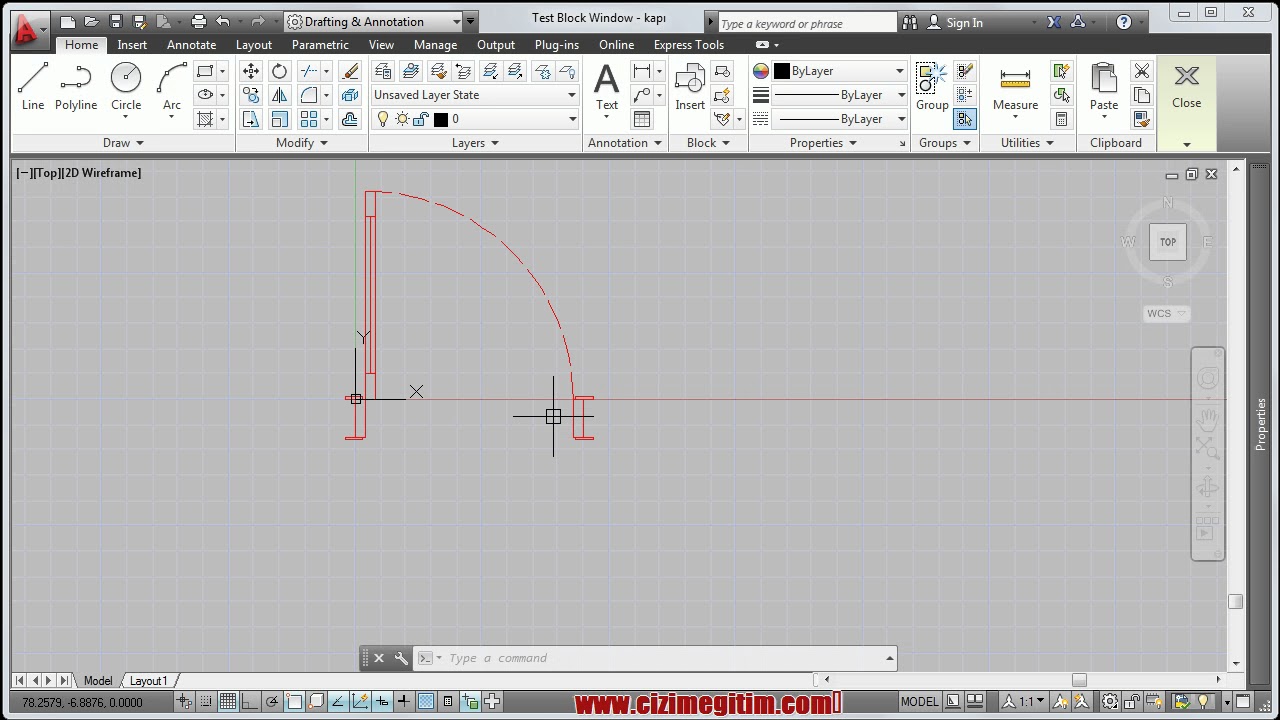 AutoCAD DİNAMİK BLOK (lookup parametresi) - YouTube