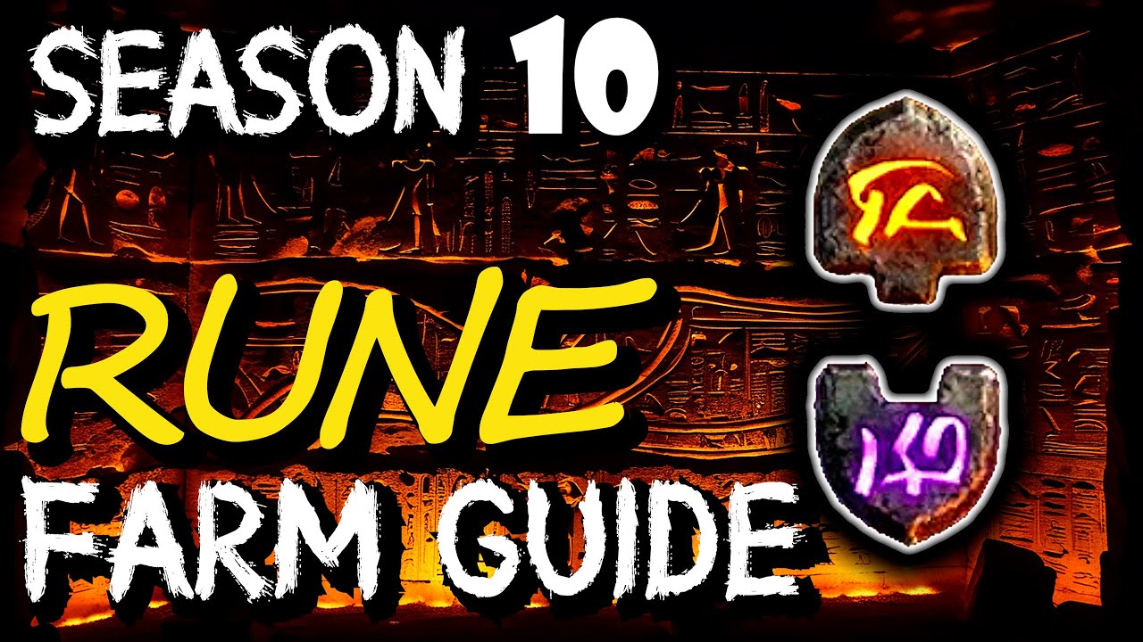 How to Farm Legendary Runes in Season 10 - Diablo 4 - YouTube