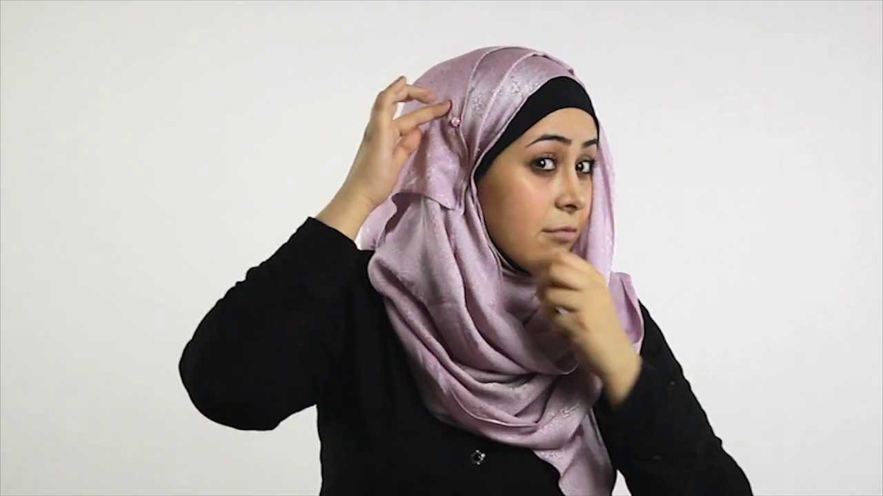 NEW Hijab Tutorial 2013 - Tutorial #2 (Comfort Comes First) - YouTube