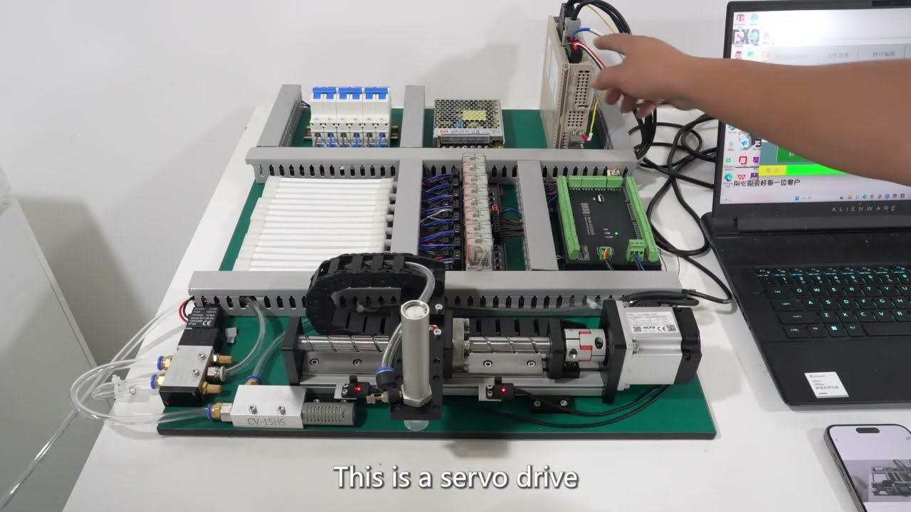 QRXQ-RX103 Programmable Touch Screen Multi Axis Control Box English Explanation Video - YouTube