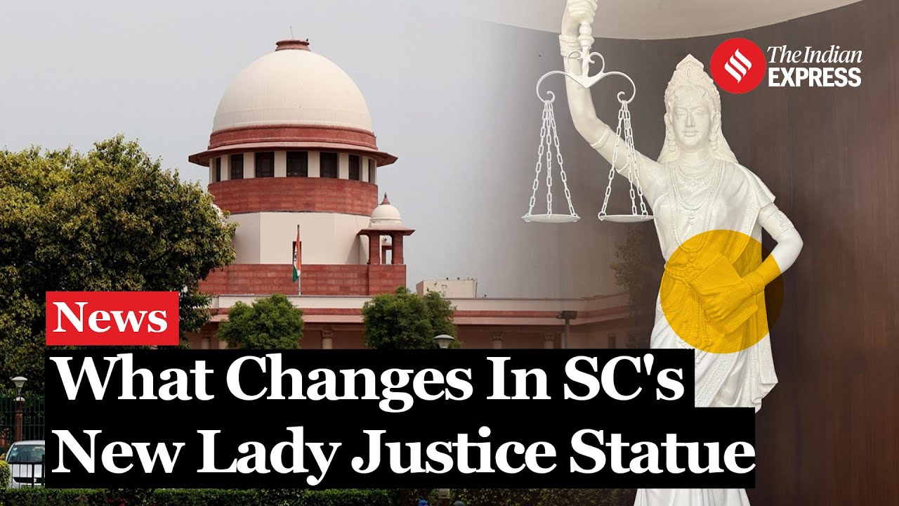 "Law is Not Blind": Supreme Court's New Lady Justice Statue Unveiled ...