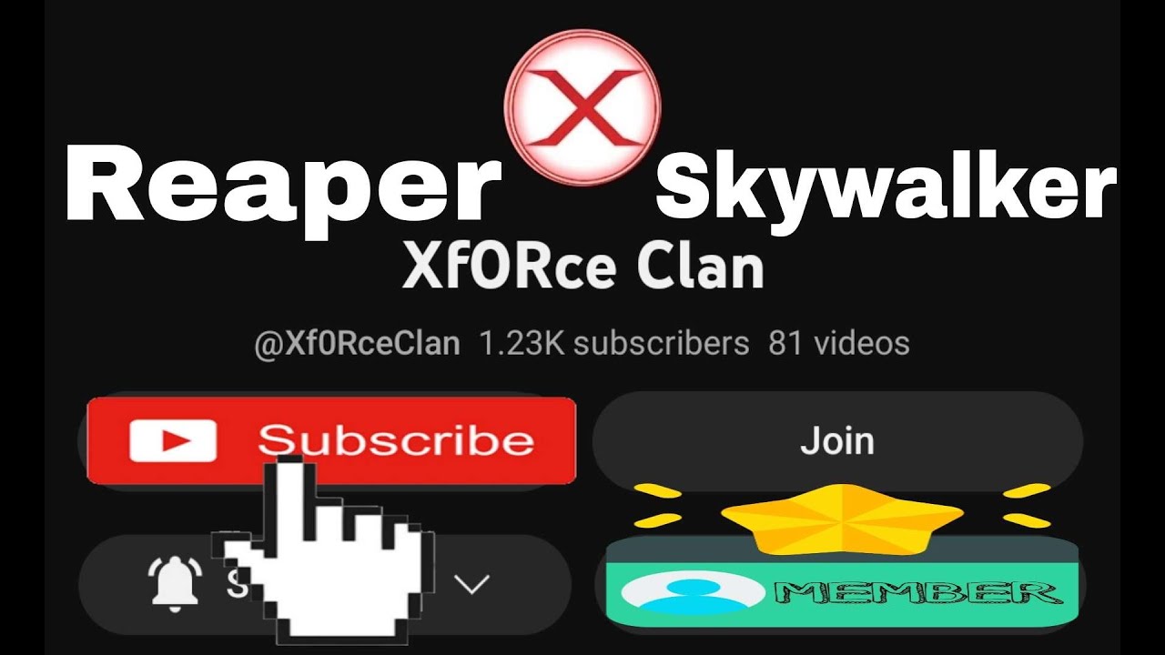 INTRODUCING ALL NEW XF0RCE CLAN MEMBERSHIP FEAT. SKYWALKER & REAPER ...
