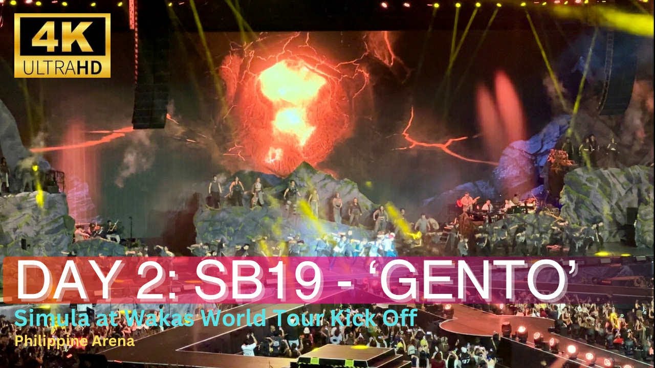 [FANCAM] DAY 2: SB19 - 'GENTO' Performance at SAW World Tour Kick Off ...