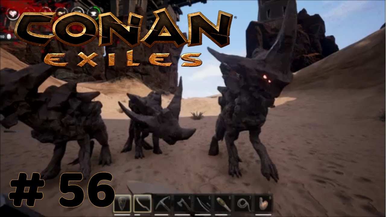 Conan Exiles - Oops! Trouble comes in Threes - #56 - YouTube