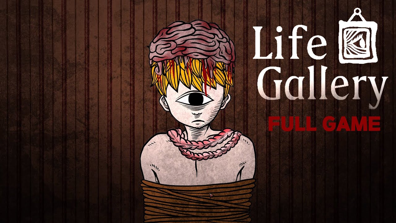 Life Gallery│Horror Puzzle 세상에 없던 기괴하고 흉물스러운 게임 - Full Gameplay ...