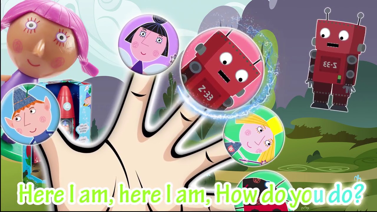 Ben and Holly's Little KingdomFinger Family Nursery Rhymes For Children ...