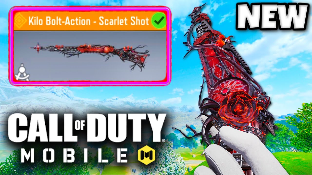 *NEW* LEGENDARY KILO - SCARLET SHOT 😍 (COD MOBILE) - YouTube