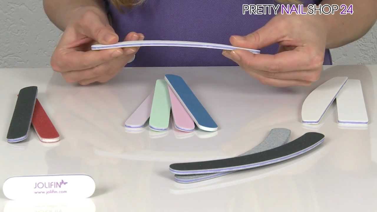 Nagelfeilen für die gelungene Maniküre und künstliche Fingernägel - YouTube