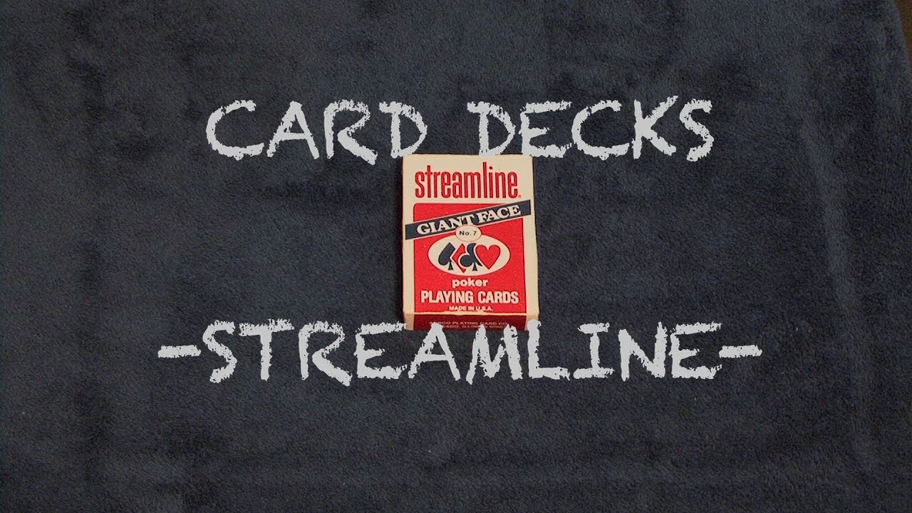 Card Decks 03 Streamline - YouTube
