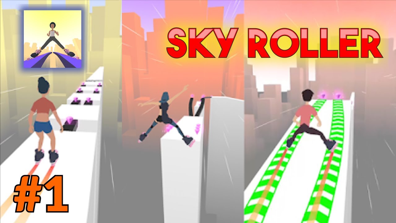 Sky Roller Gameplay (Android) Stage 01-15 - YouTube