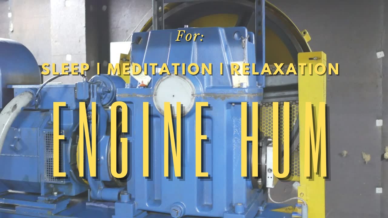 Electric Motor Hum for Sleep, Relaxation, and Meditation - YouTube