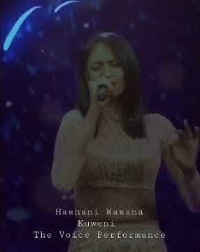 kuweni Performance by Hashani Wasana(The Voice Sri lanka) #kuweni #charithaattalage # ...