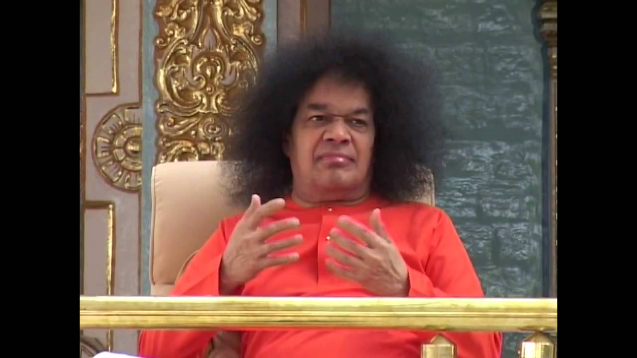 Bhagawan's Padyam or Poem on Human Values | Thursday Divine Darshan of ...