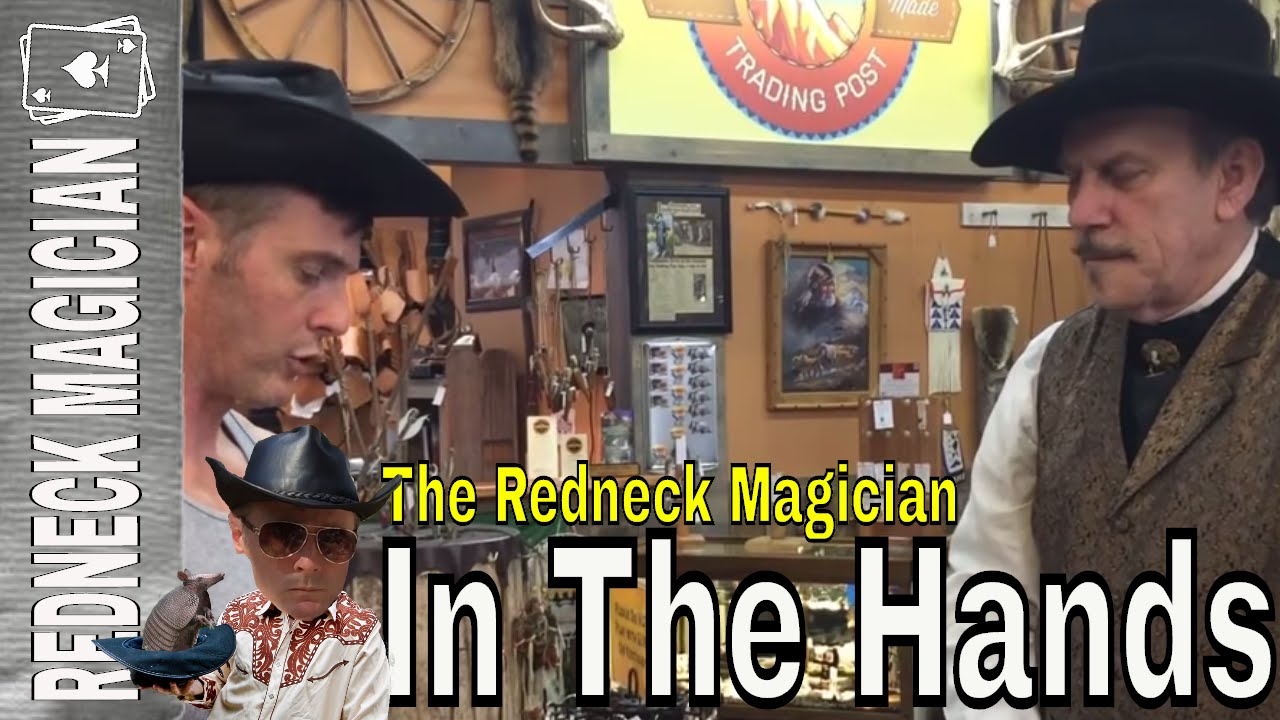 The Redneck Magician - Card Trick with Rattlesnake Eddie - YouTube