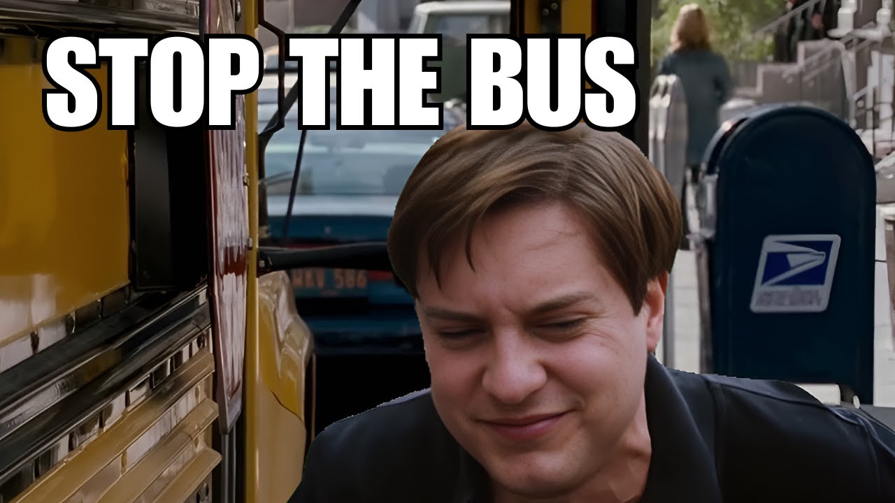 STOP THE BUS (Spiderman Parody) - YouTube