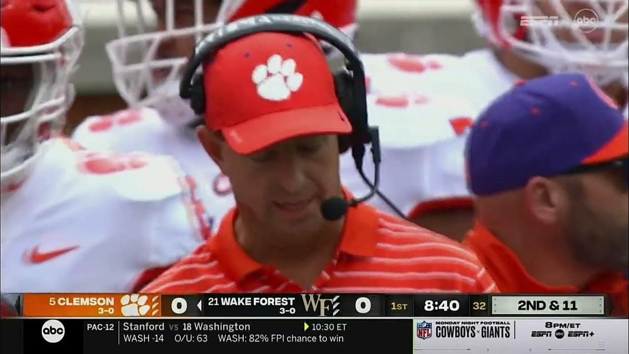 Clemson Tigers vs. Wake Forest Demon Deacons l 2022 Full Game - YouTube