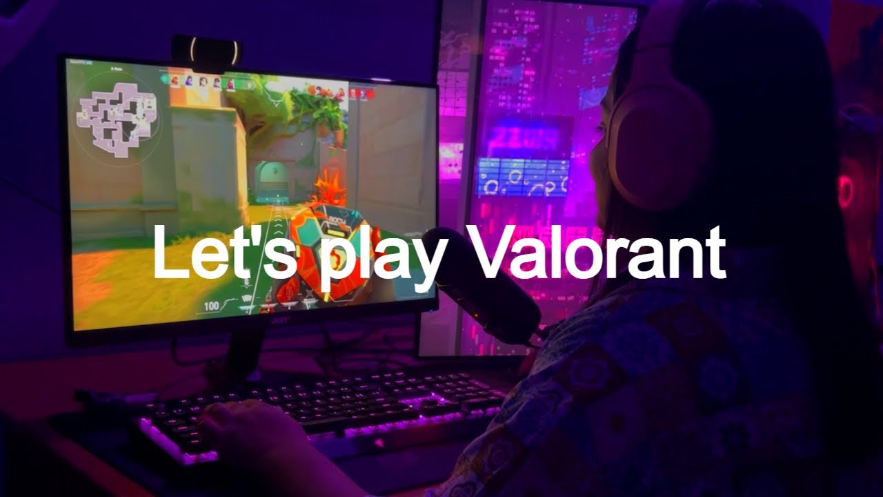 Chill Valorant at night 🌙 | pov gameplay | asmr - YouTube