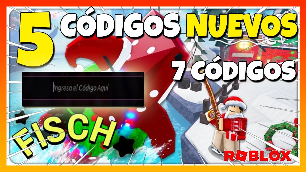 5 CÓDIGOS NUEVOS 7 CÓDIGOS de 🐟 FISCH 🐟 Pesca de Navidad 🐟 FISCH ROBLOX ...
