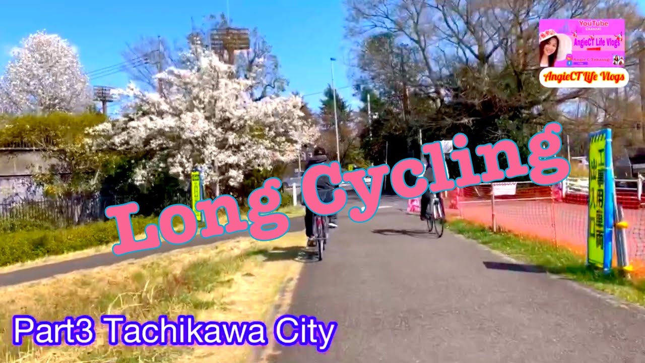 Part3 Long Cycling From Fussa Shi To Tachikawa Shi - YouTube