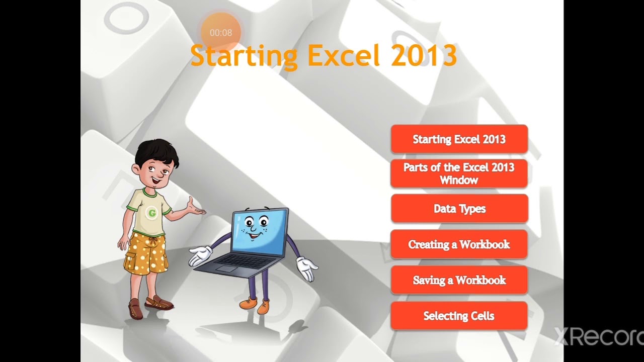 starting Excel 2013, lec 1 - YouTube