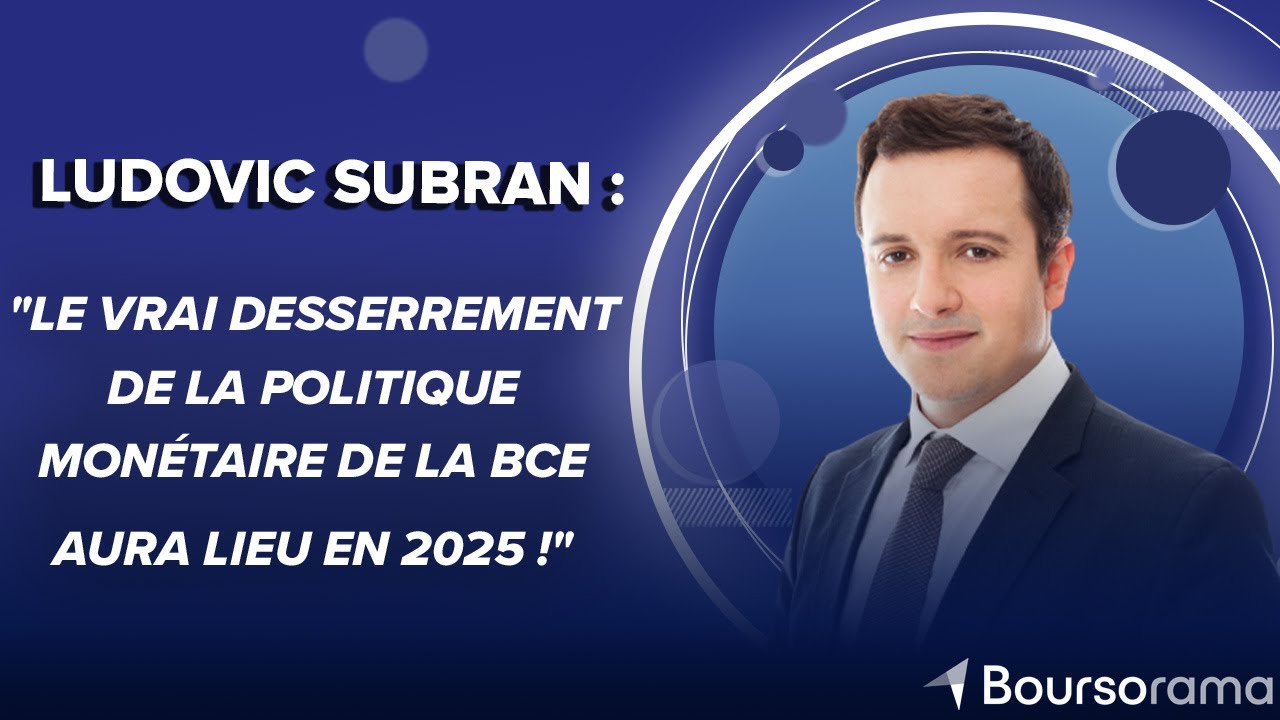 Ludovic Subran : "Le vrai desserrement de la politique monétaire de la ...
