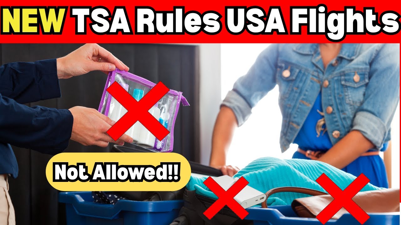 NEW TSA Security Rules You MUST Know BEFORE Flying in 2025 (DON'T Get ...