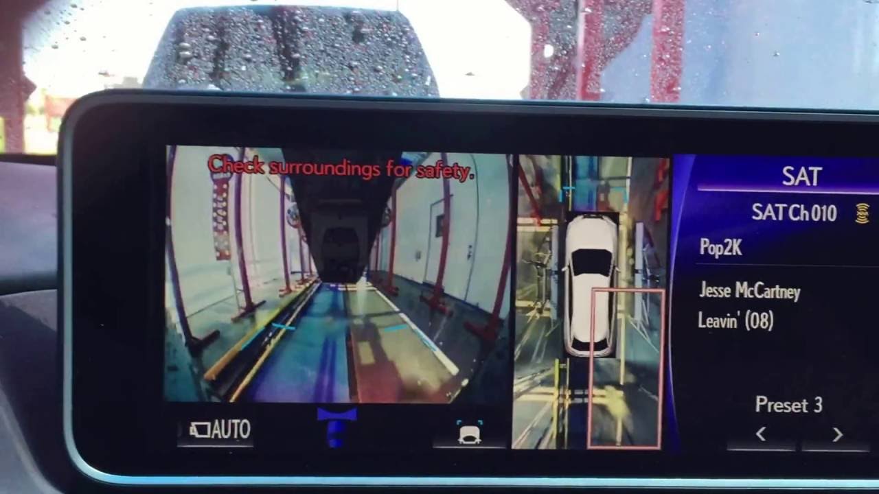 Car Wash w/ Panoramic View Monitor On - YouTube