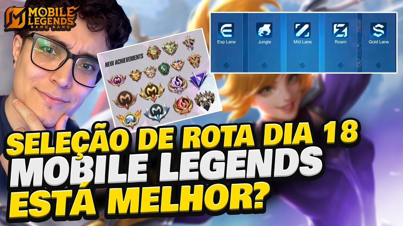 OPINIÃO SOBRE MOBILE LEGENDS ATUAL e NOVA TEMPORADA COM SELEÇÃO DE ...
